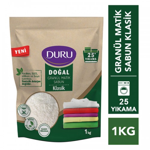 Duru Granül Matik Sabun Klasik 1 kg Fiyatı - Happy.com.tr Duru Granül Matik Sabun Klasik 1 kg Fiyatı - Happy.com.tr