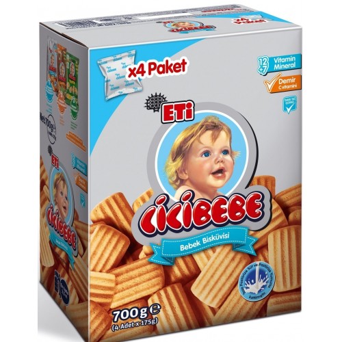 Eti Cicibebe Bebek Bisküvisi 700 gr Fiyatı - Happy.com.tr