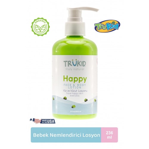Trukid Truly Natural Happy Yüz ve Vücut Losyonu 236 ml x 2 Adet