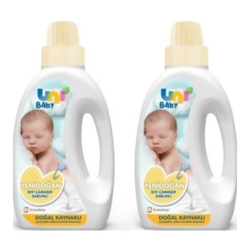 Uni Baby Yenidoğan Çamaşır Sabunu 1000 ml x 2 Adet Fiyatı