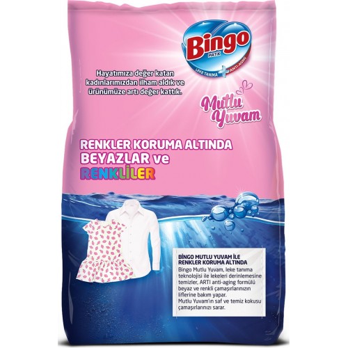 Bingo Premium Toz Çamaşır Deterjanı Renkli 7 kg Fiyatı