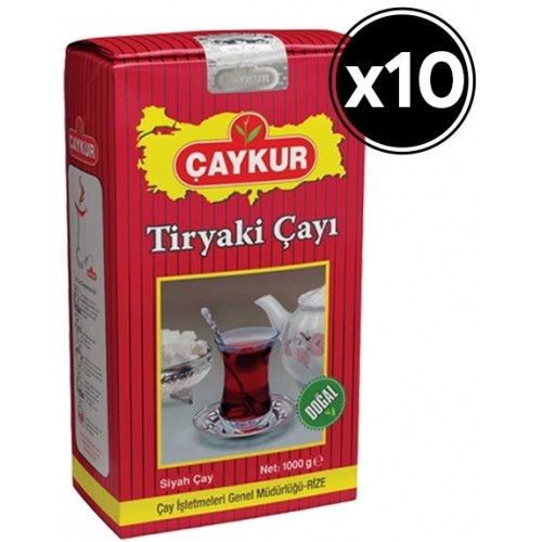 Çaykur Tiryaki Çay 1000 gr x 10 Adet Fiyatı - Happy.com.tr
