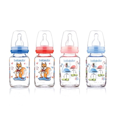 Bebedor 30302 Desenli Cam Biberon 125 ml x 2 Adet Fiyatı