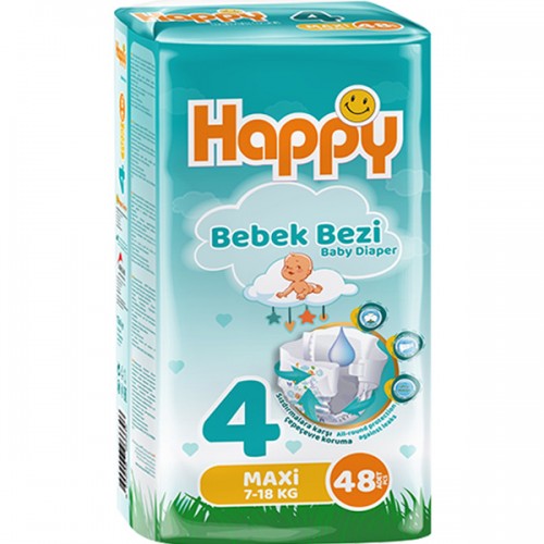 Happy Bebek Bezi Maxi 4 No 48 li Fiyatı - Happy.com.tr