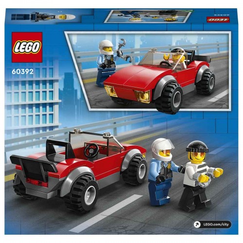 LEGO City Polis Motosikleti Araba Takibi 60392 Fiyatı - Happy.com.tr