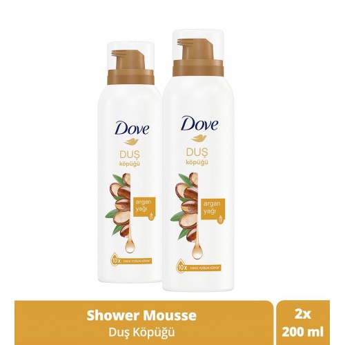 Dove Argan Yağı Duş Köpüğü 200 ml x 2 Adet Fiyatı