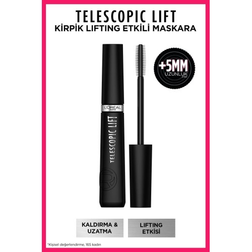 Loreal Paris Telescopic Lift Extra Black Maskara 9.9 ml Fiyatı